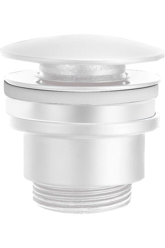Matte white click-clack valve VCC007 — Rehabilitaweb